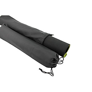 Gaming TCG Playmat Bag Waterproof Playmat Storage Bag Rubber Mat Storage Box Compact Storage and Easy to Carry - Black Storage Bag