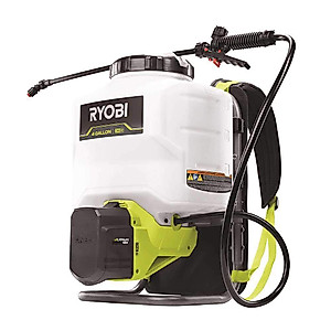 RYOBI ONE+ 18-Volt Lithium-Ion Cordless 4 Gal. Backpack Chemical Sprayer - 2.0Ah Battery and Charger Included