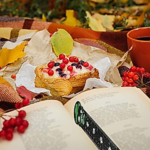 45 Pieces Halloween Bookmark Rulers, Ruler Markers with Halloween Themed Prints for Classroom Rewards and Trick or Treat Prizes Halloween Party Decorations (5 Designs)