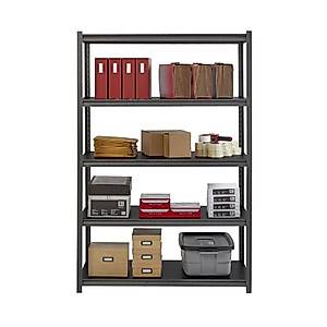 Hirsh 3,200 lb Capacity Iron Horse Shelving - 5 Compartment(s) - 72" Height x 48" Width x 24" Depth
