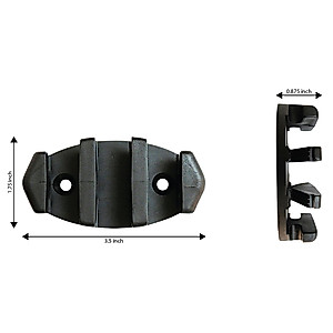 OceanMotion Zig Zag Cleat for Kayaks and Canoes 2 Pack