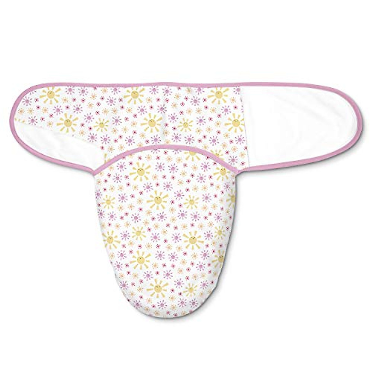 SwaddleMe Luxe Whisper Quiet Swaddle – Size Small/Medium, 0-3 Months, 2-Pack (You Are My Sunshine) Extra-Soft Newborn Swaddle Wrap With Silent Fabric Closure and Bottom Zipper for Diaper Changes