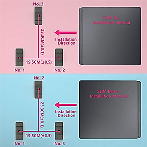 New Game Storage Set Bracket Wall Mount Console Stand Controller Holder Host Rack(2 sets-For PS4(old models),white)