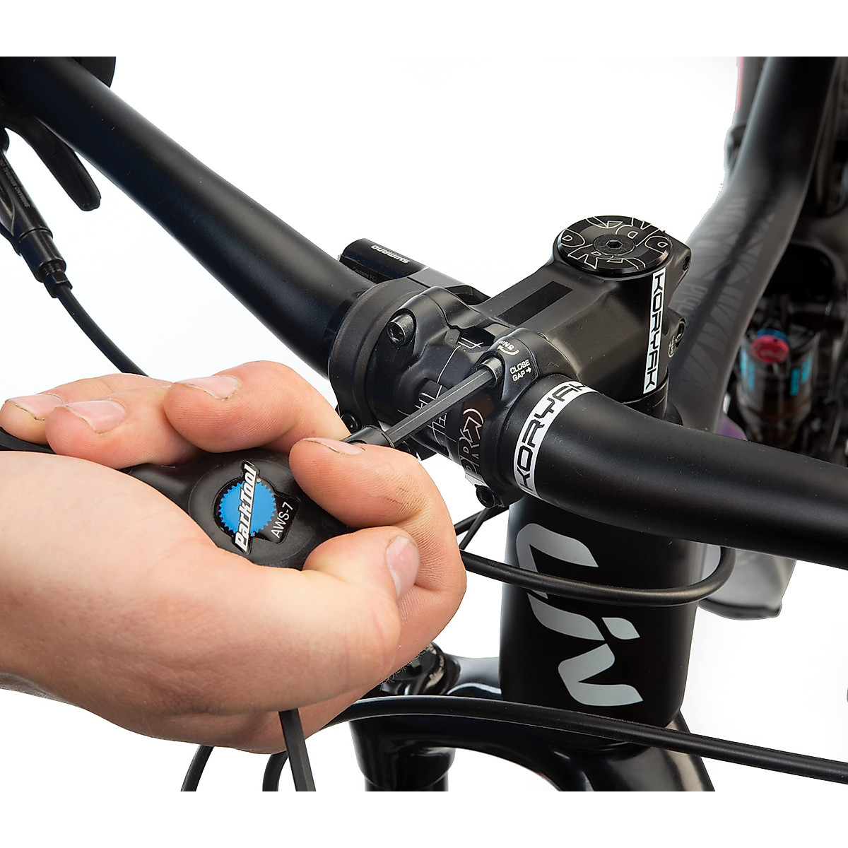 Park Tool AWS-7 3-Way Hex and Torx Compatible Wrench