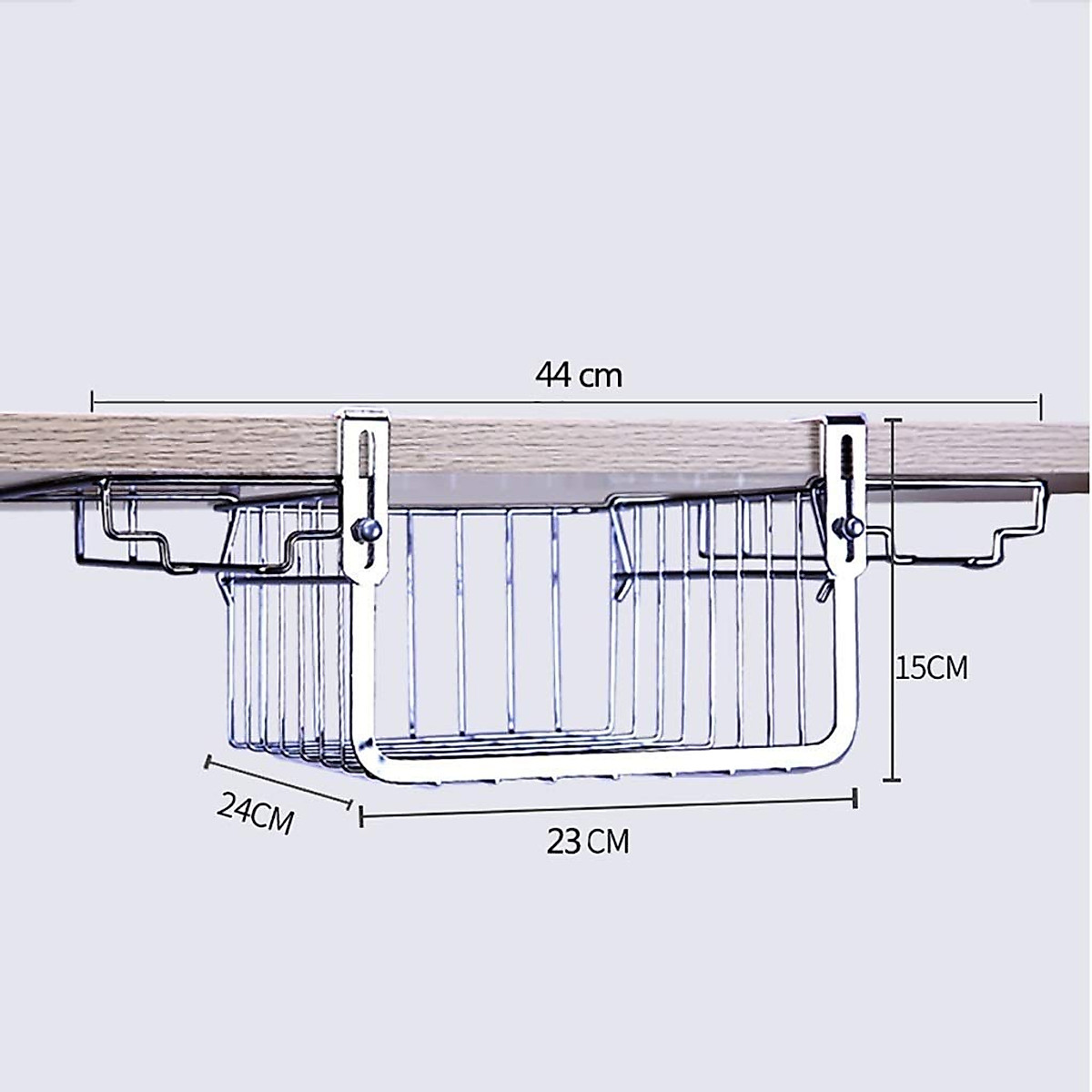 ZUQIEE Household Items Wine Glass Holder Under Shelf Wine Rack Shelf Inserts for Cupboard Stainless Steel Goblet Rack Red Wine Cup Holder Kitchen Cabinet Hanging Wine Rack