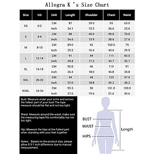 Allegra K Women's Choker V Neck Gilding Metallic Star Halloween Party Flared A-Line Dress Medium Black