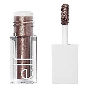 e.l.f. Liquid Metallic Eyeshadow, Gel Formula, High-Impact Multi-Dimensional Finish, One-Swipe Coverage, Galaxy, 0.1 Fl Oz (3mL)