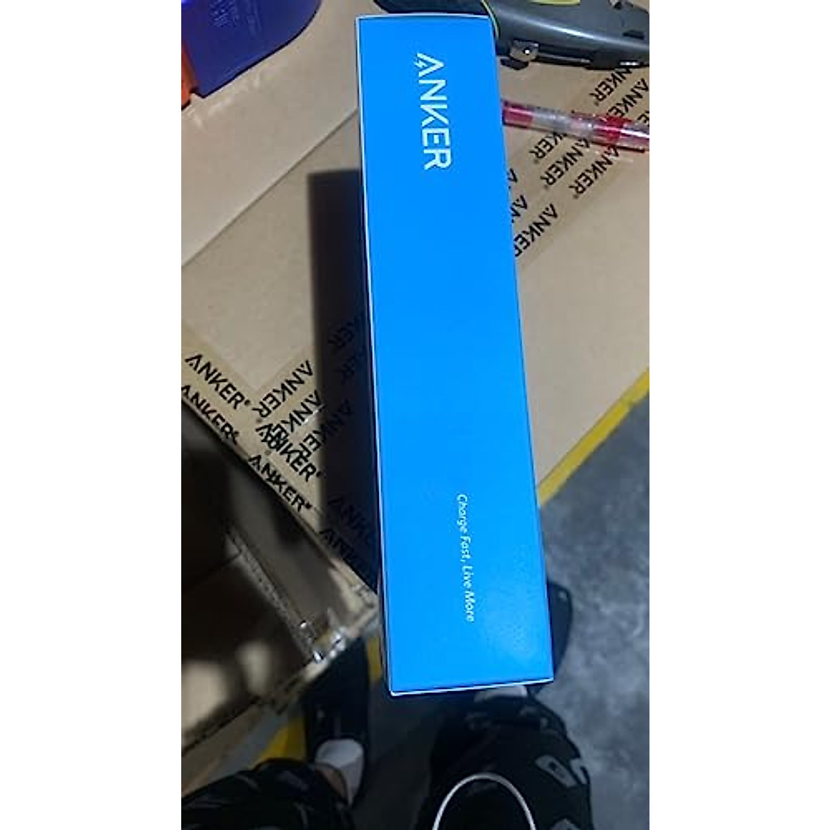 Anker Power Bank, 20,000mAh Portable Charger with USB-C Fast Charging, Works for iPhone 15/15 Plus/15 Pro/15 Pro Max, iPhone 14/13/12 Series, Samsung, iPad Pro, AirPods, Apple Watch, and More