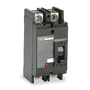 Square D Circuit Breaker, 150 Amp, 2-Pole, QBL22150