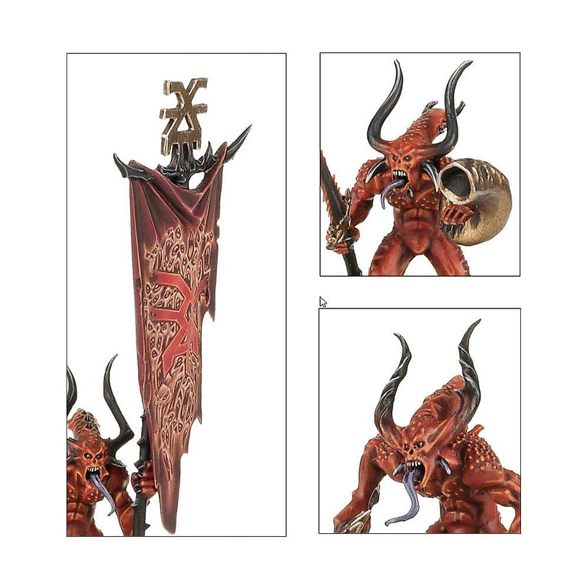 Games Workshop Warhammer Age of Sigmar Demons of Khorne Bloodletters