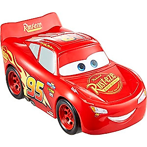 Mattel Pixar Track Talkers Toy Vehicles, Lightning Mcqueen Talking Car, Collectible Character Car, 5.5-Inch