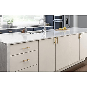 Franklin Brass Bar Cabinet Pull, Champagne Bronze, 3 in (76mm) Drawer Handle, 10 Pack, BAR076Z-CZ-B