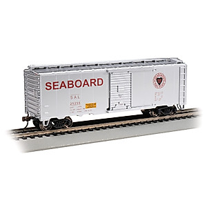 Bachmann Trains - PS1 40’ Box CAR - Seaboard® #2525 - Beer CAR (Silver) - HO Scale