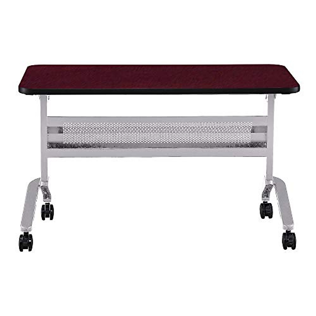 Safco Products Flip-N-Go Training Table, Regal Mahogany