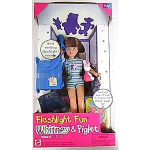 Barbie - Flashlight Fun WHITNEY & Piglet, Friend of Stacie Doll (1997)