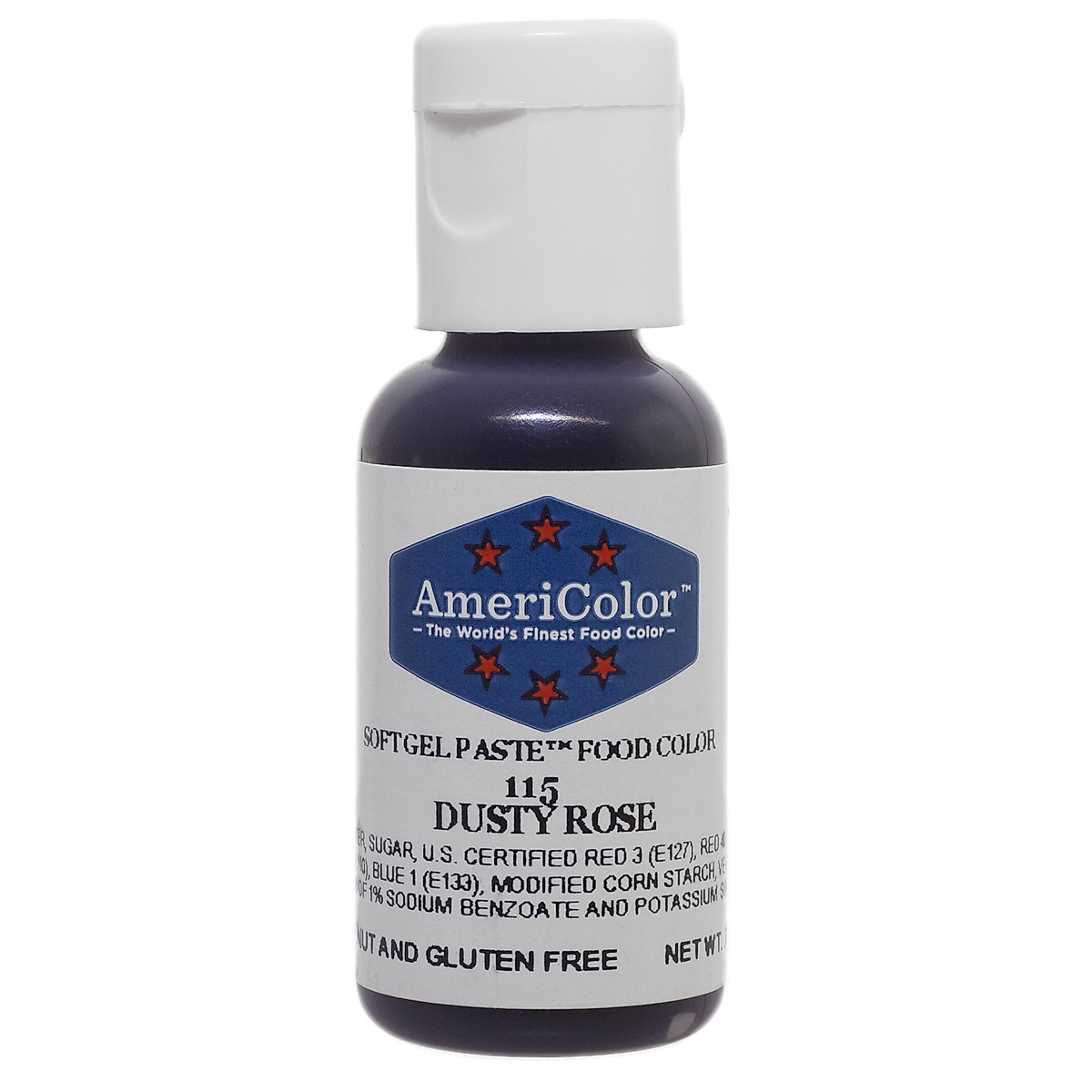 AmeriColor Dusty Rose Soft Gel Paste Food Color, .75 oz
