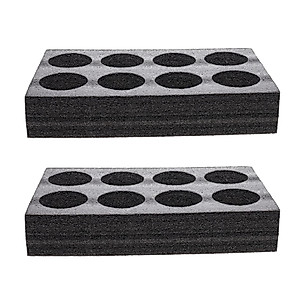 Cabilock 2Pcs Cola Milk Tea Cup Saucer Outdoor Cup Trays Drink Packaging Tray Beer Coffee Mug Shelf 4 Cup Drink Carrier Disposable Cups Takeout 8-Cup Tray Glass Milk Tea Bottle Pearl Cotton