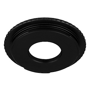 Fotodiox Lens Mount Adapter - Compatible with C-Mount CCTV/Cine Lenses to Canon EOS (EF, EF-S) Mount D/SLR Cameras
