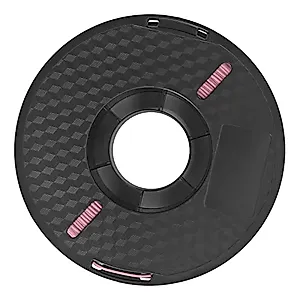 PLA Filament, 1kg 3D Printer Consumable Bubble Free Smokeless for Printing(Pink)