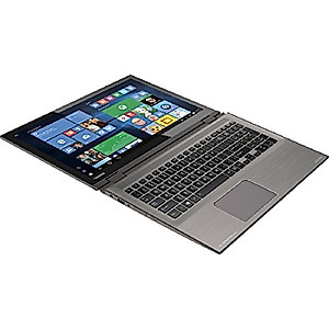 Toshiba - Satellite Radius 2-in-1 15.6" 4K Ultra HD Touch-Screen Laptop - Intel Core i7 - 12GB Memory - 1TB Hard Drive - Carbon Gray