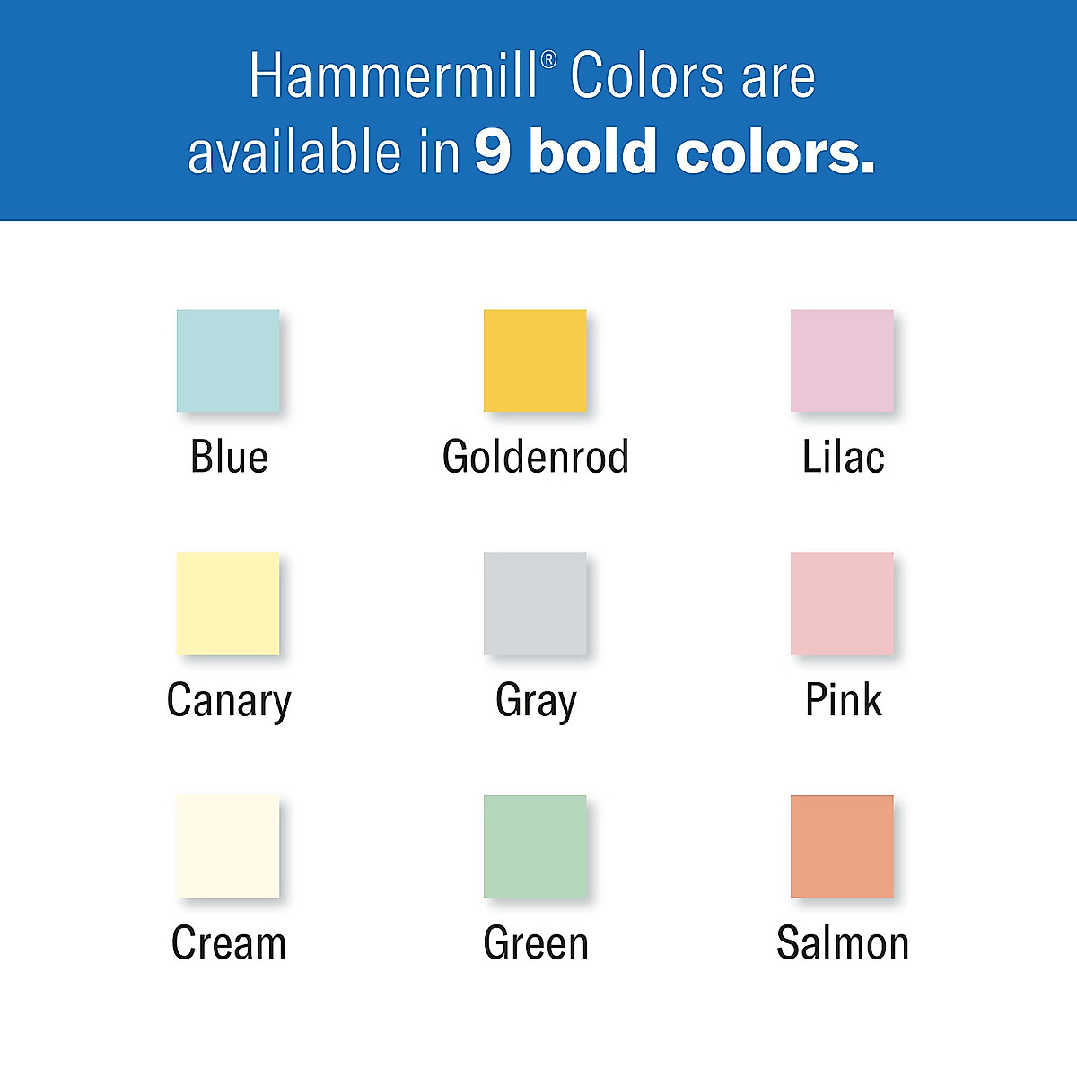 Hammermill Colored Paper, 20 lb Cream Printer Paper, 8.5 x 11-1 Ream (500 Sheets) - Made in the USA, Pastel Paper, 168030R