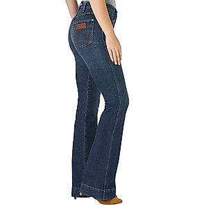 Wrangler Women's Retro High Rise Trouser Jean Sara 28W x 34L