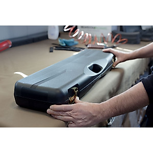 Negrini Cases 3039R/5130 Premium 2-Sided Handgun/AR Carbine Case, Black/Black