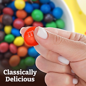 M&M Minis Milk Halloween Chocolate Candy Spooky Edition - Sweet Milk Peanut Chocolate Halloween Mini M&Ms Bulk Tubes Encased in Vibrant Candy Shell Colors - Melt in Your Mouth Snacks for Kids - 6 Pack