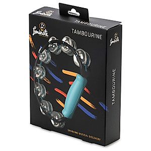 Luminote Tambourine, Green (LNT510G)