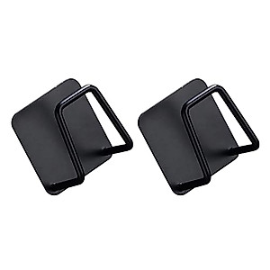 Tizuqe Set of 2 Stainless Steel Sponge Holder Wall Mounted Sponges Draining Rack Practical Kitchen Sink Organization Solution