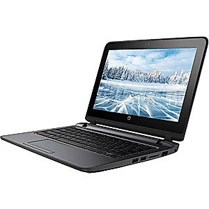 HP 11'' HD IPS Touchscreen Laptop, Windows 11, Intel i3 Processor Up to 2.50GHz, 4GB RAM, 128GB SSD, HDMI, Super-Fast WiFi, Dale Black (Renewed)