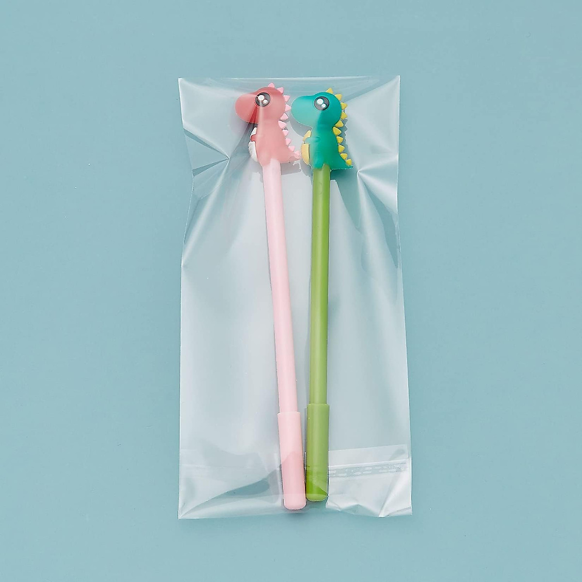 Yotelab Self Sealing Cellophane Bags,4x9 Inch Clear Resealable Cellophane Bags Self Adhesive for Packaging Packaging Gifts, Products,100 Pcs