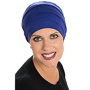 Comfort Cap-Caps for Women with Chemo Cancer Hair Loss Luxury Bamboo - Black