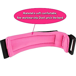 Onwon Anti Lost Safety Wrist Link Child Safety Harness Strap Rope Leash Walking Hand Belt Band Wristband(1.5m Pink)