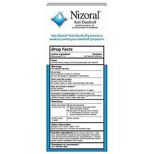 Nizoral Anti-Dandruff Shampoo, 7 oz + Deep Moisturizing Conditioner, 11 oz Bundle