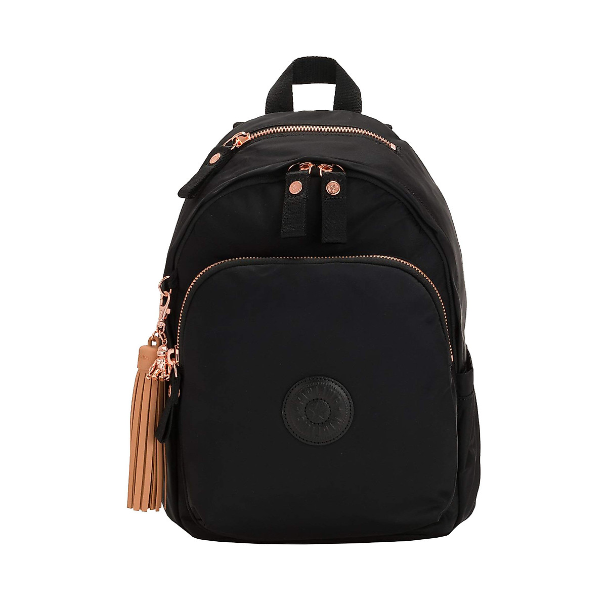 KIPLING(キプリング) Women Kipling Official Authentic Delia Backpack, Rose Black