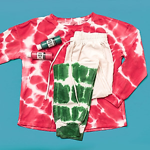 American Crafts AC Tie Dye Kit 12 Color Set One-Step Kit | 12 Bright Colors, Easy to Use Bottles | Tie Dye Party Kit, Tie-Dye Kits for Adults, Tie Dye Kit for Kids, Large Groups, TyeDye Kit