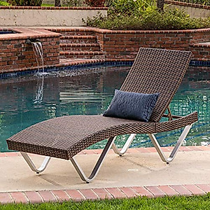 Christopher Knight Home San Marco KD Chaise Lounge, Multibrown