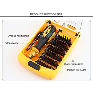 BST-888B Strong Magnetic Precision Screwdriver Set for Computer Laptop Repairing-LEAN ON US