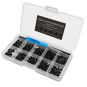 Mcsher 300pcs Laptop Notebook Screws Kit Set for IBM HP Dell Lenovo Samsung Sony Toshiba Gateway
