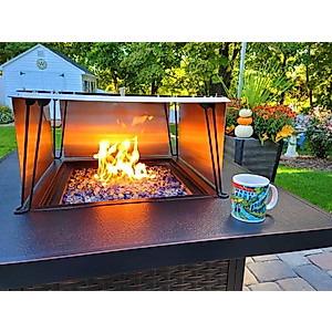 Heat Warden USA Heat Deflector Made in America Lasts 10X Longer Than Aluminum or Chinese Steel. Will Not Warp, Bend, or Rust. Huge Difference in Quality.