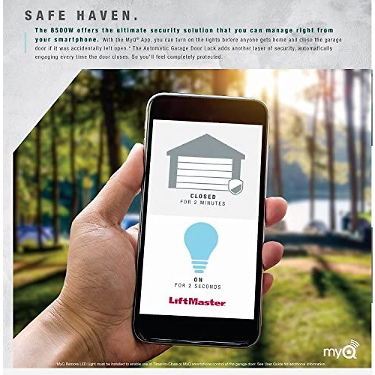 LiftMaster Elite Series 8500W Jackshaft Garage Door Operator, WiFi