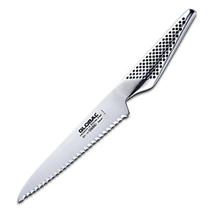 Global 6" Serrated Utility Scallop Knife