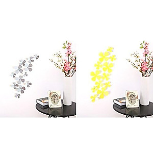 Amaonm® Removeable 3D DIY Nursery Flowers Wall Decals Stickers Murals Peel & Stick Home Decorations Art Decor for Kids Babys Girls Room Bedroom Offices Bathroom Living Room Classroom