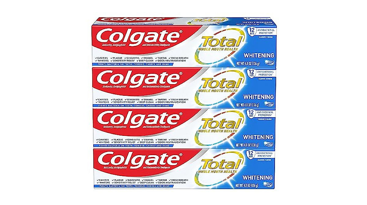 Colgate Total Whitening Toothpaste Gel - Brighten & Protect Your Smile