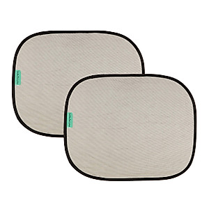 Little Chicks Static Cling Car Window Shades UPF 50+ Sun Protection - 2 Pack - Model CK103