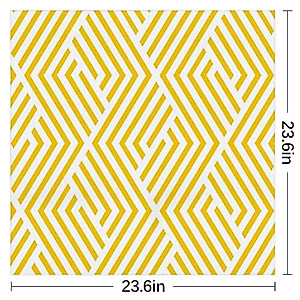 OHIKUETY Zig Zag Pattern Head Scarf for Women - Lightweight & Luxurious Like Silk Satin Scarf for Hair Wrapping at Night Bandana for Sleeping 35 Inch Square Scarf