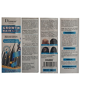 DISAAR Beauty Growth Hair Oil Spray Repair Follicles Strengthen Hair Root DHT Blocker Nourishing 30ml / 1.01fl.oz