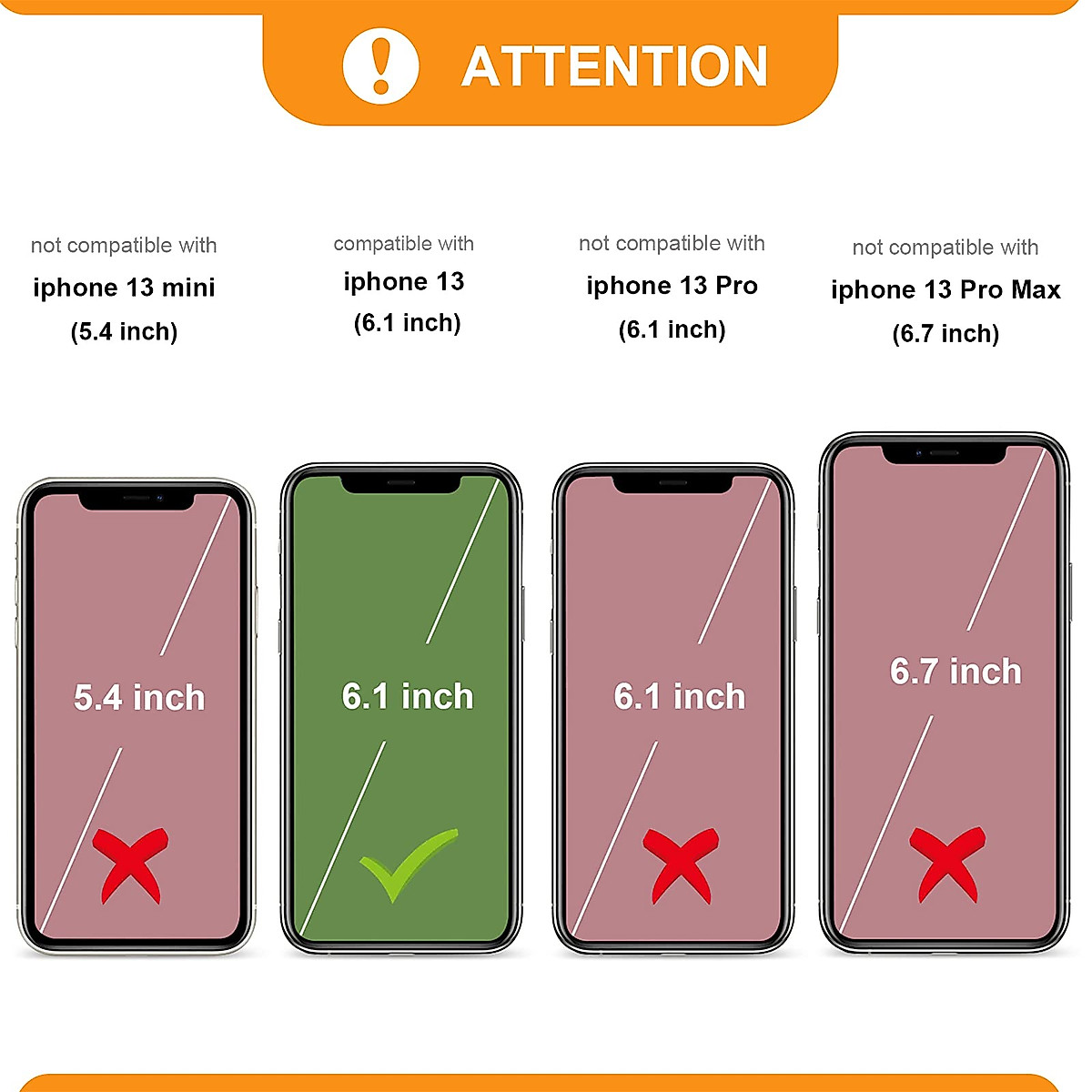 Bocasal Detachable Wallet Case for iPhone 13 RFID Blocking Card Slots Holder Premium PU Leather Magnetic Kickstand Shockproof Wrist Strap Removable Flip Protective Cover 5G 6.1 inch (Blue)