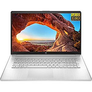 2022 Newest HP 17 Laptop, 17.3" FHD IPS Display, Intel Core i5-1135G7 Quad-Core Processor, Intel Iris Xe Graphics, 16GB RAM, 1TB PCIe SSD, HDMI, Windows 11 + Microfiber Cloth (Renewed)